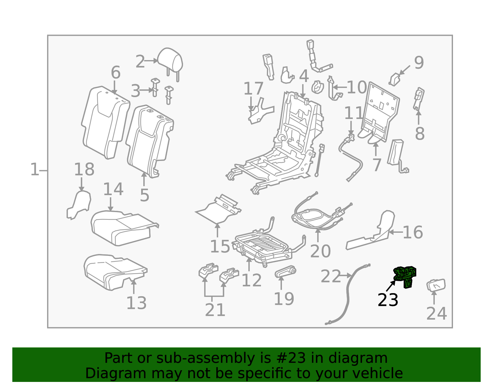 72054-0E010-C0 - High-Quality Folding Seat Latch Release Handle for ...