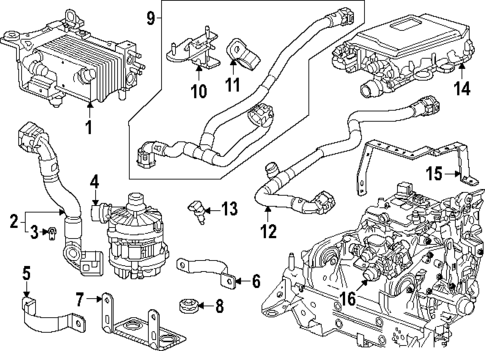 Hoses & Lines for 2025 Cadillac ESCALADE IQ | GMPartsDirect.com