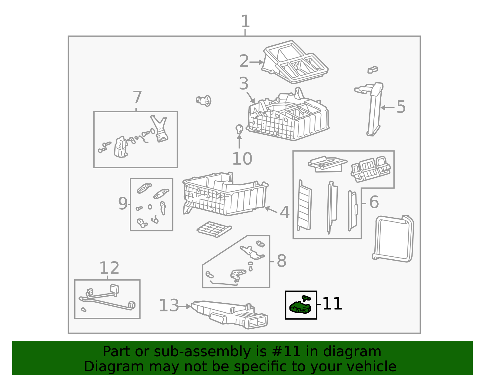 2003-2006 Kia Sorento Door Actuator 97226-3E200 | OEM Parts Online