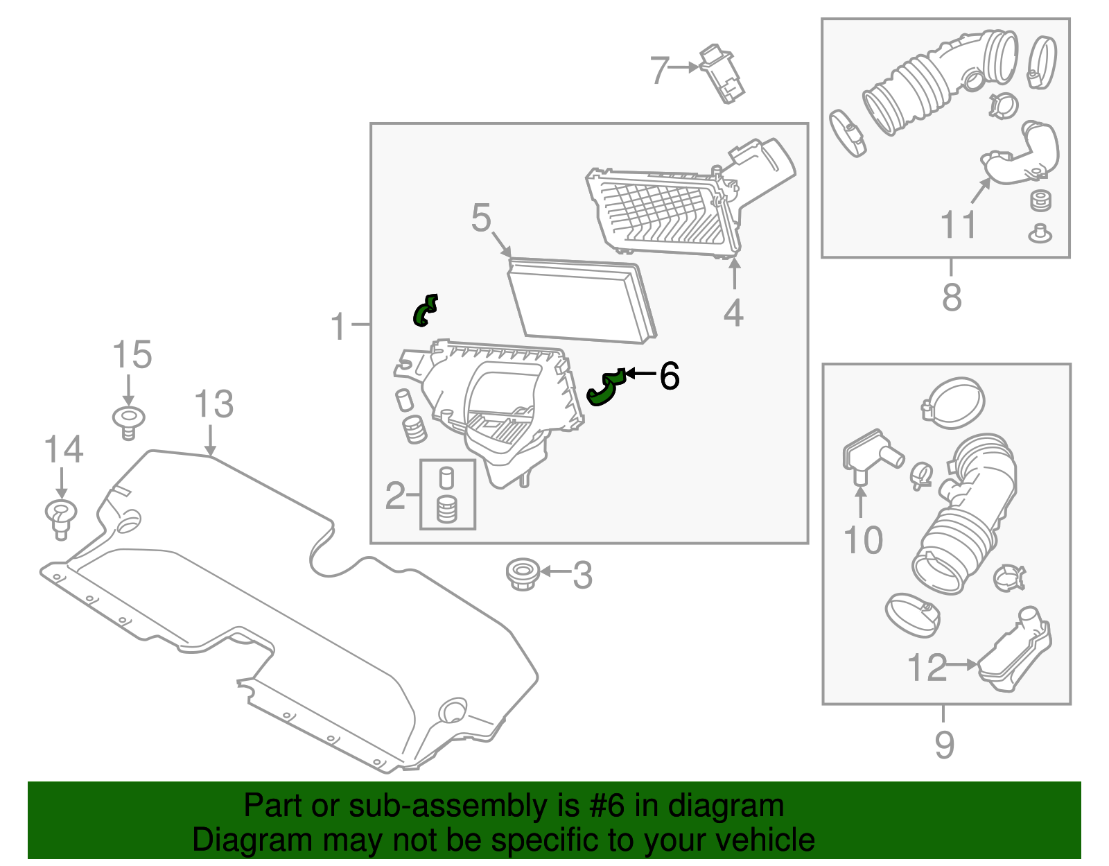 2014-2016 Infiniti Q50 Clamp 16528-4GA0A | Infiniti of Nashua