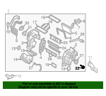 2011-2017 Hyundai A/C Evaporator Temperature Sensor 97614-3S000 | OEM ...