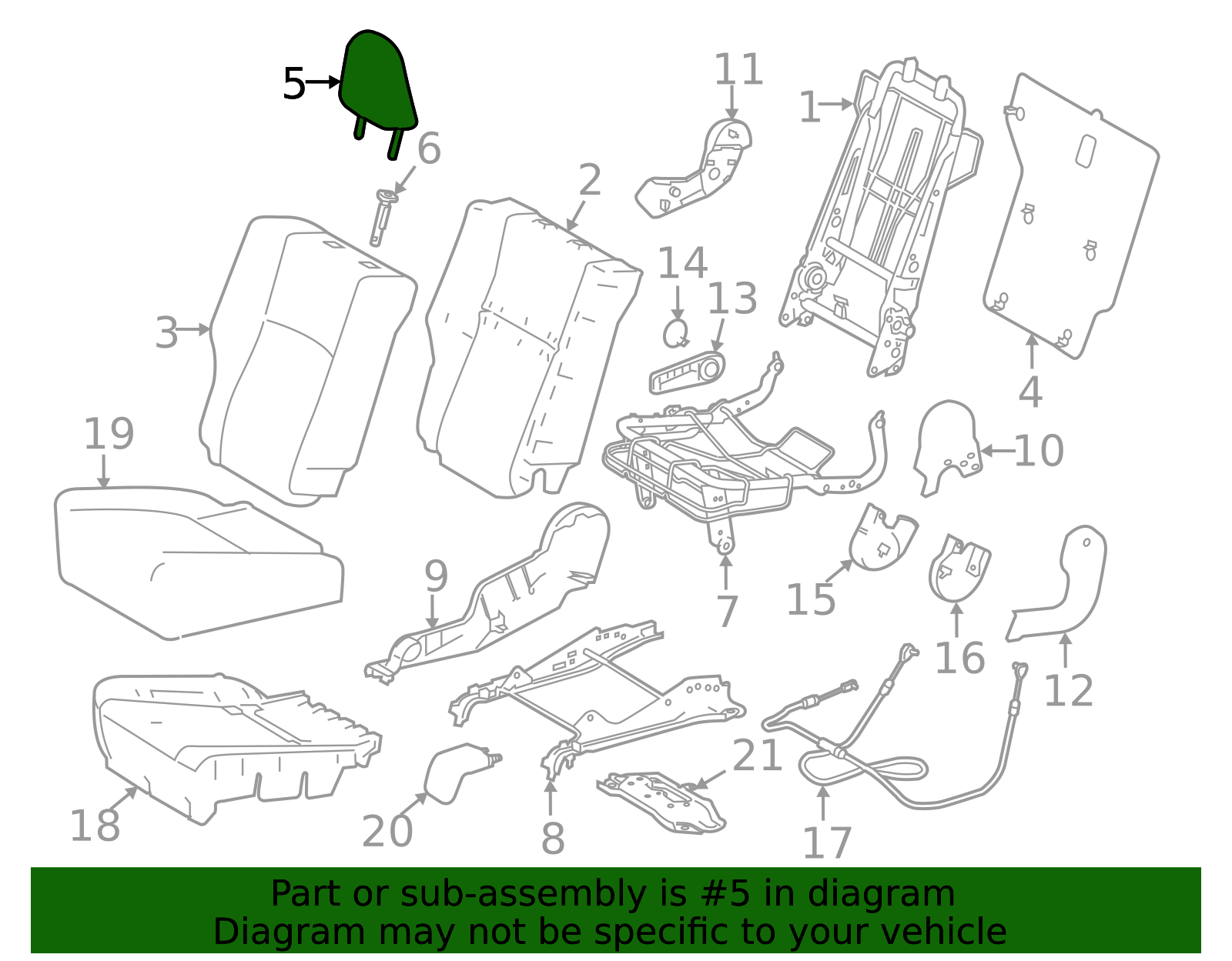 71940-0R080-43 - Headrest 2016-2018 Toyota RAV4 | Norm Reeves Toyota ...