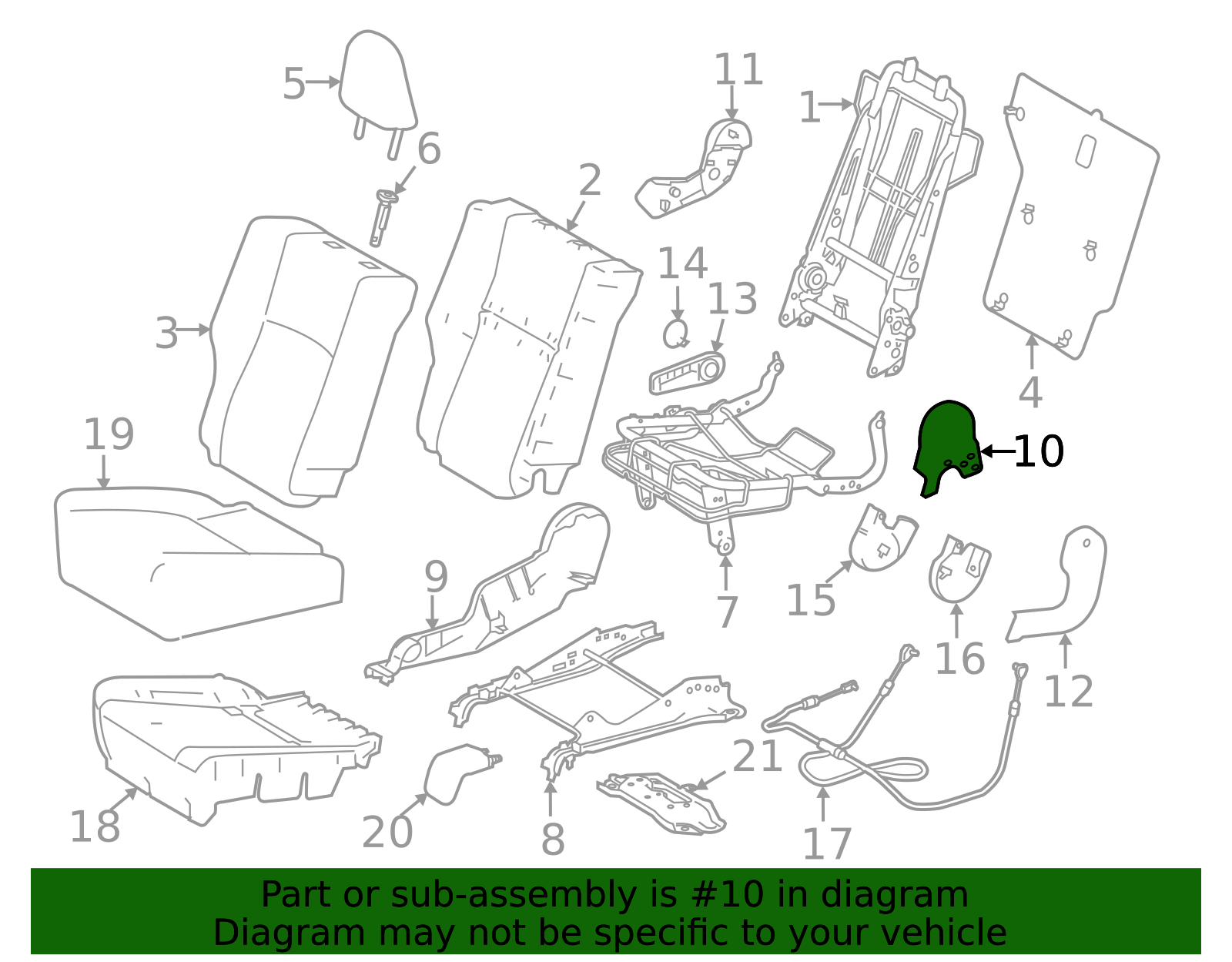 2013-2018 Toyota RAV4 Cushion Shield 71828-0R050-C0 | MotorMotor