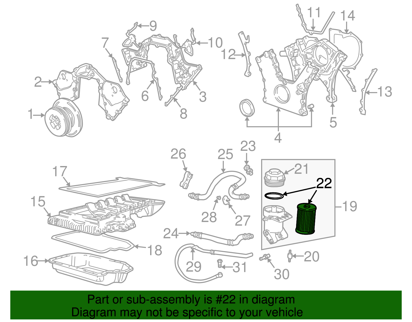 11427510717 - 1990-2003 BMW Oil Filter (11-42-7-510-717) | BMW of South ...