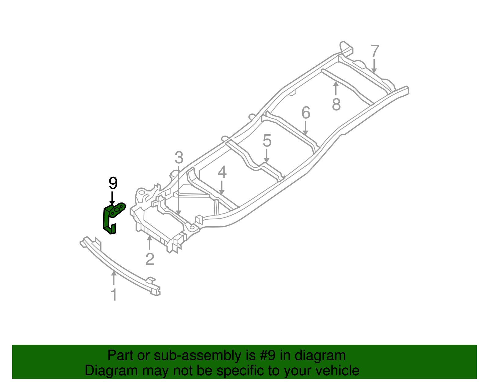 51112-9BT0A - Tow Hook 2005-2021 Nissan | Nissan Parts & Accessories Online