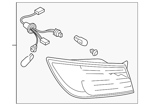 2010-2012 Mazda CX-9 Tail Lamp Assembly TE69-51-150E | Mazda Parts Deals
