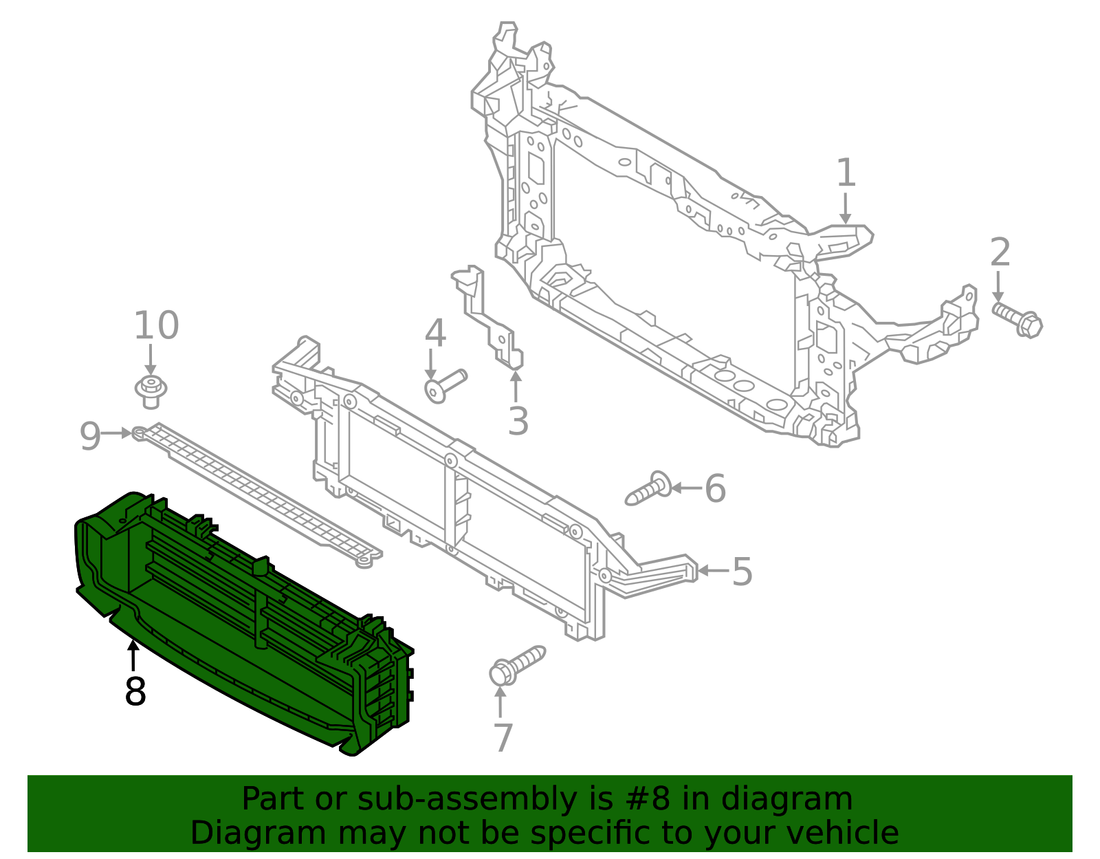2019 Kia Optima Air Inlet Duct 86951-A8300 | TascaParts.com