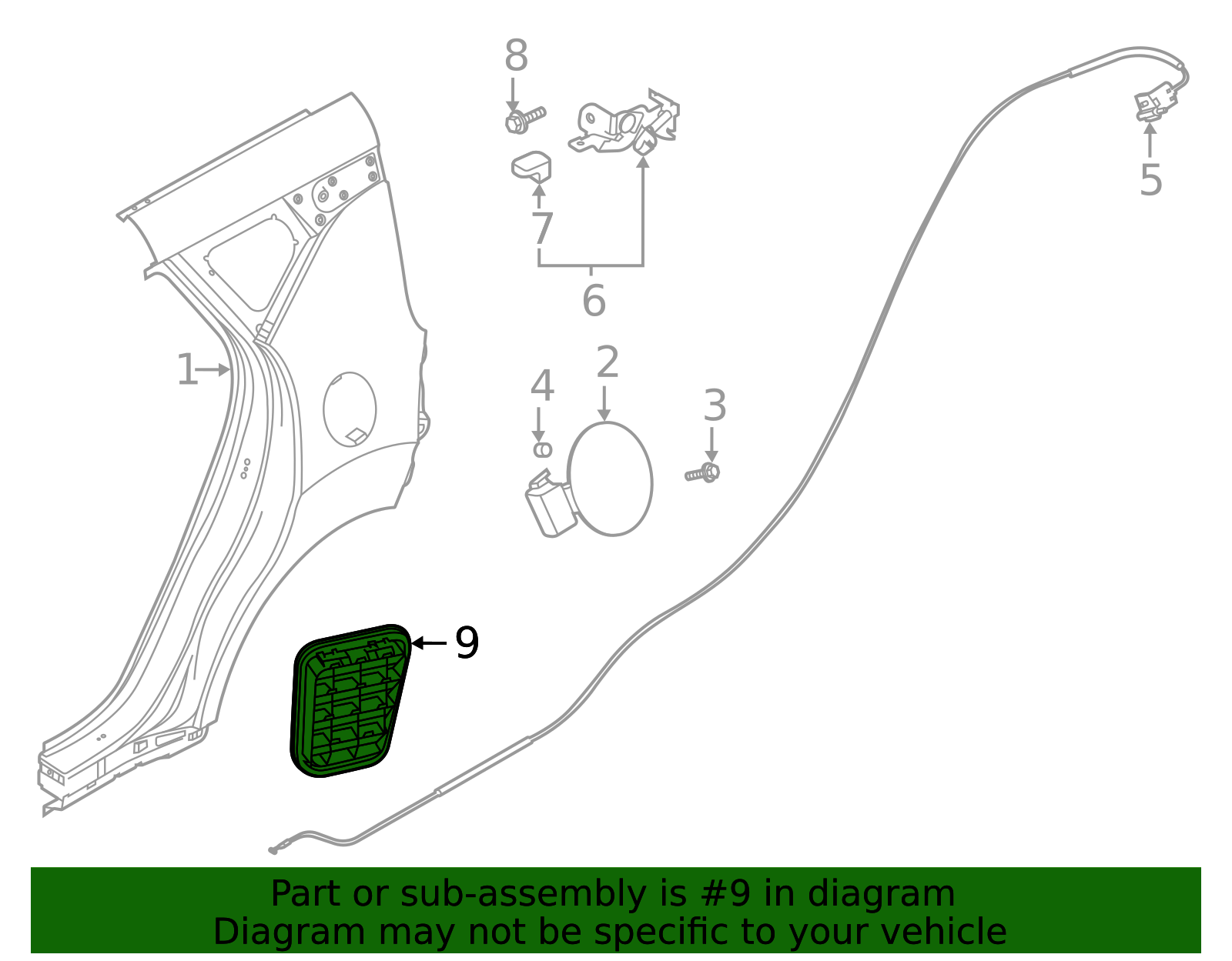 2020-2025 Kia OEM NEW 2020-21 Kia Seltos Soul Hatchback Left or Right ...