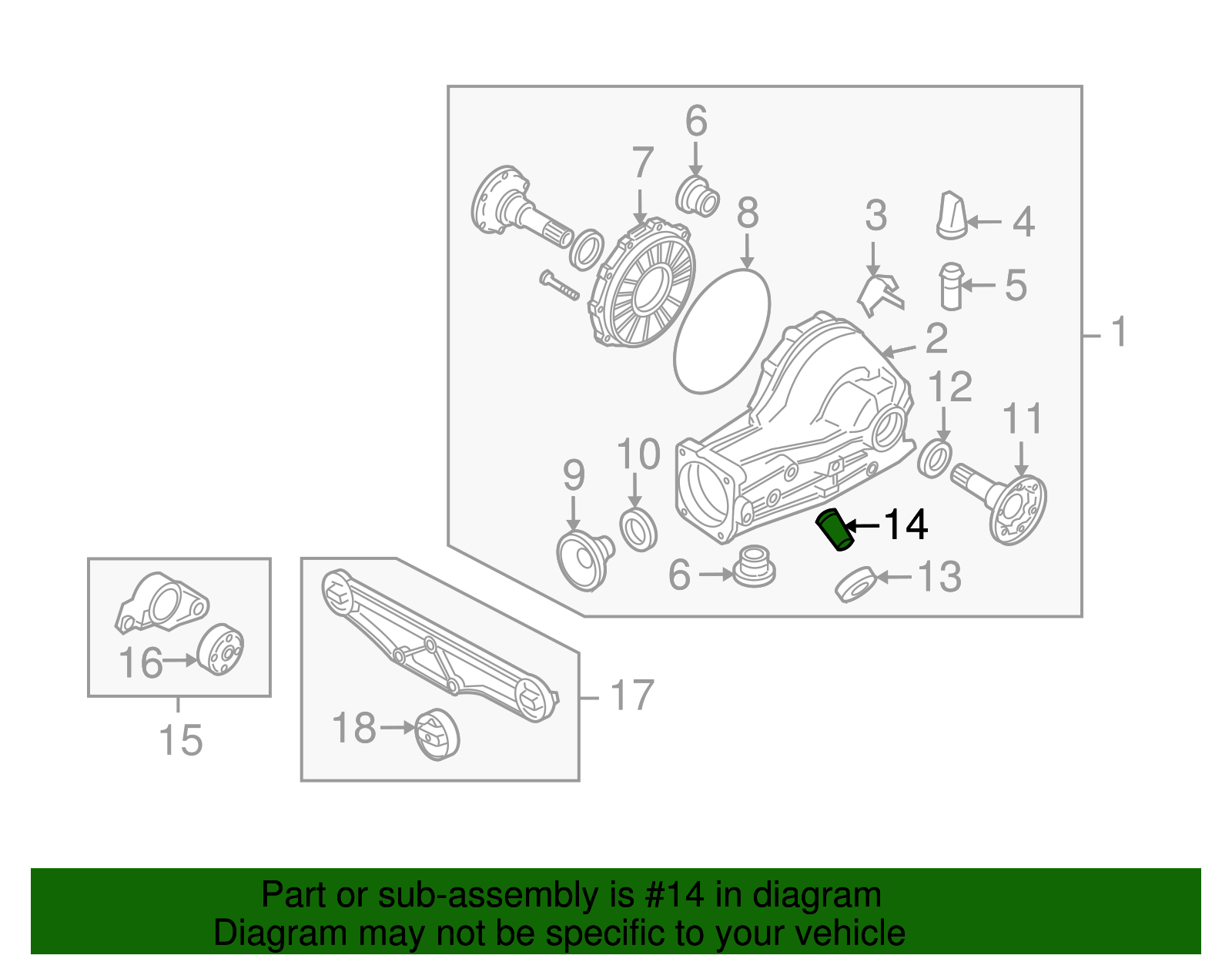 012-301-183-A - Magnet Bushing 2004-2006 Volkswagen Phaeton | OEM VW ...