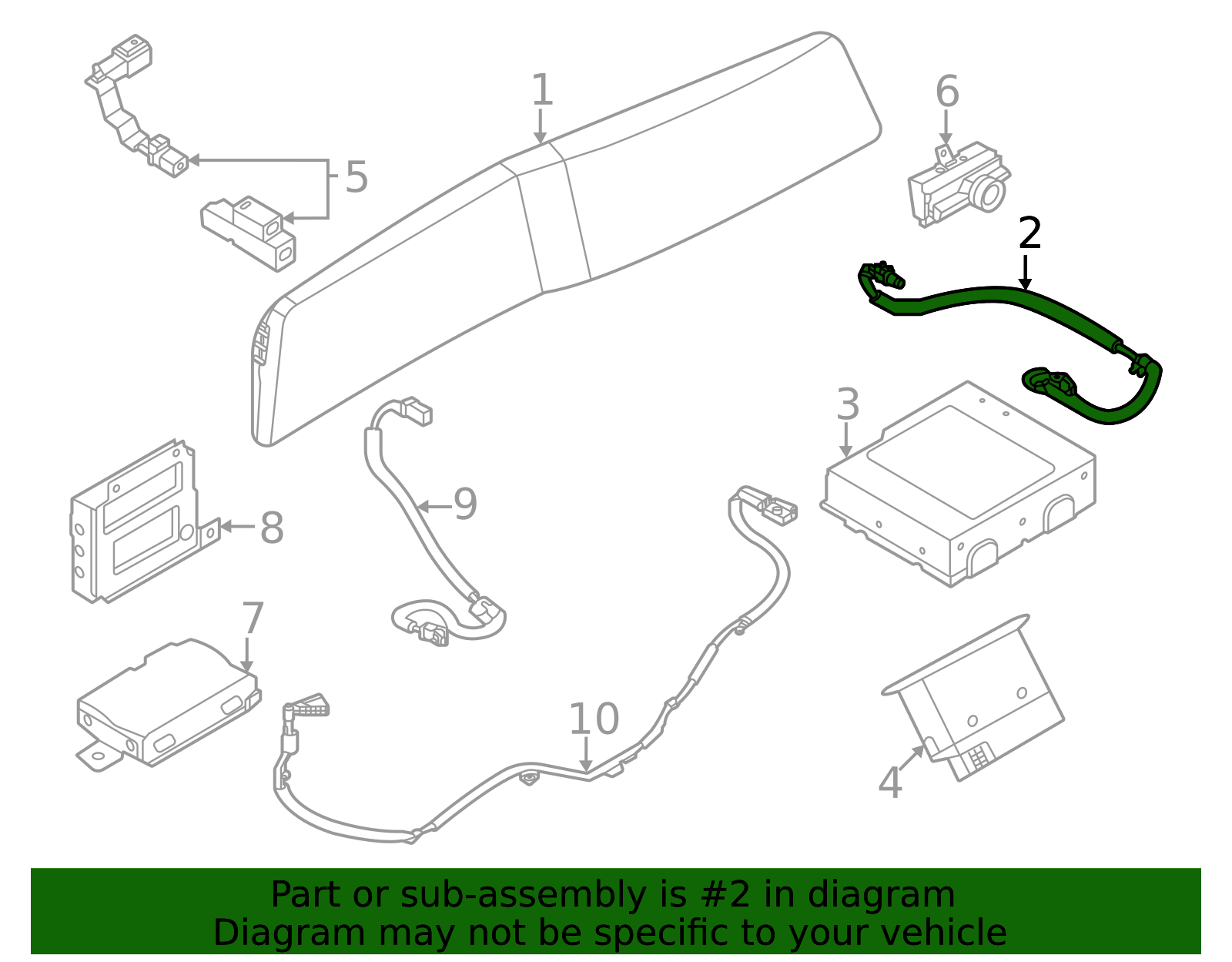 28089-5MP0A - Cable 2023-2025 Nissan ARIYA | Sullivan Brothers Nissan