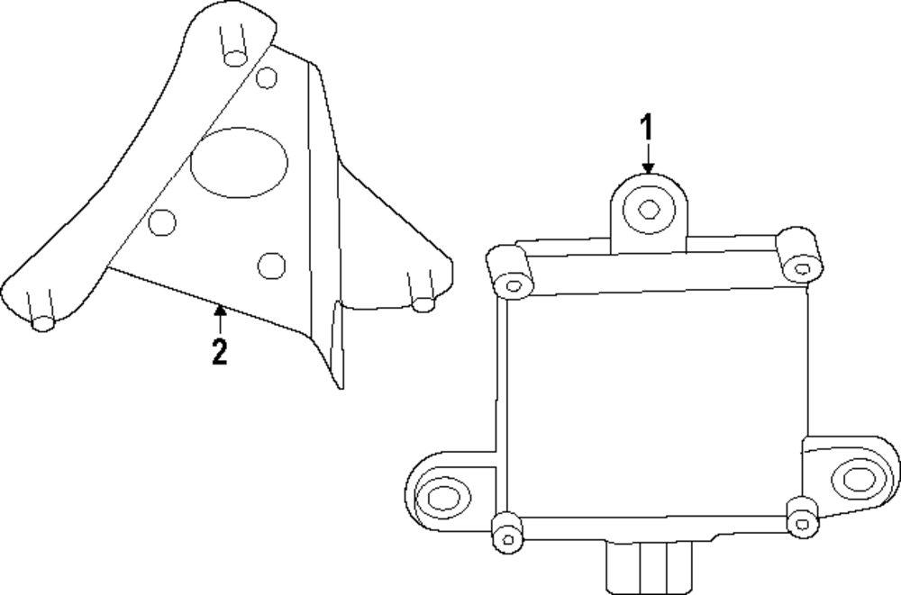 87611FN000 - 2023-2024 Subaru - Blind Spot Radar | Subaru Parts HQ