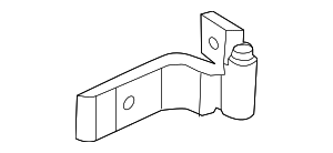 41527284544 - 2012-2025 BMW Lower Hinge (41-52-7-284-544) | BMW of ...