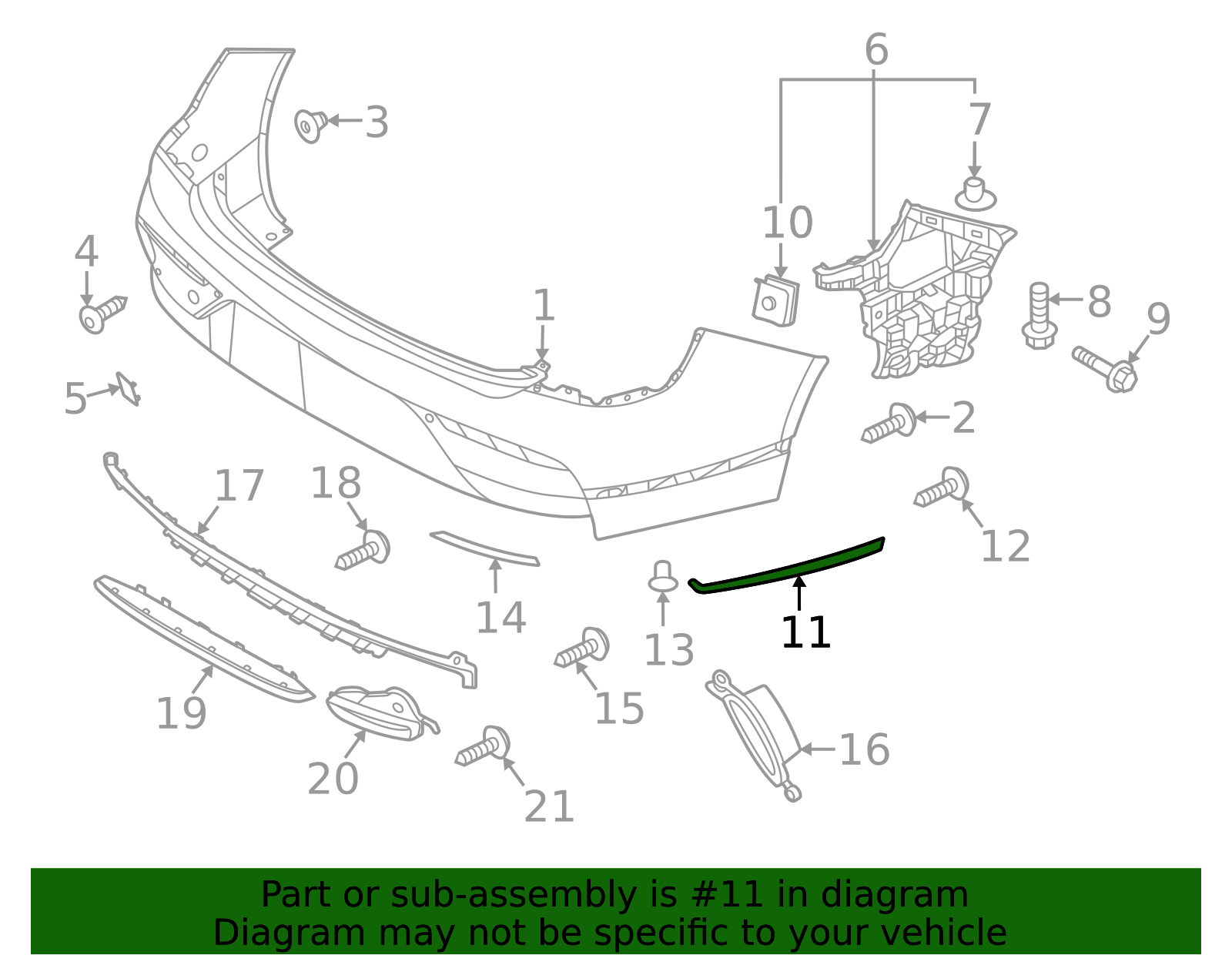 2022-2024 Genesis G80 Outer Molding 86694-T1500 | MotorMotor