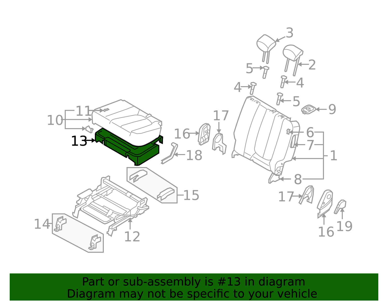 89160-1D000RU - Under Cover 2007-2010 Kia Rondo | Kia.Parts Store