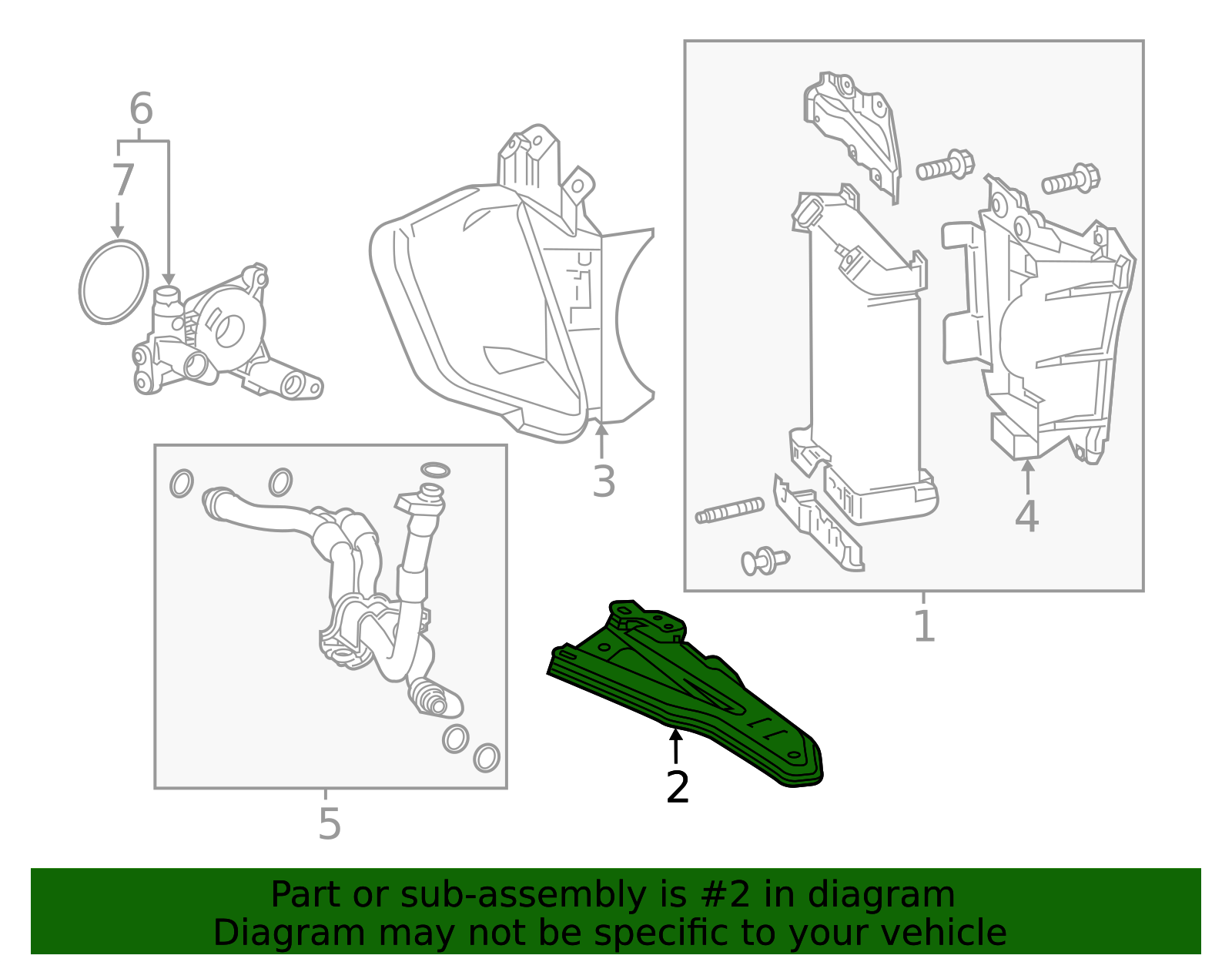 15781-38040 - High-Quality Engine Oil Cooler Bracket for 2015-2025 ...