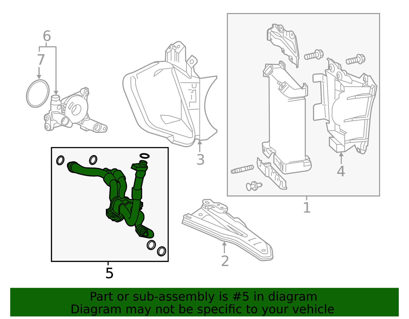 2015-2025 Lexus Hose Assembly 15705-38020 | OEM Parts Online
