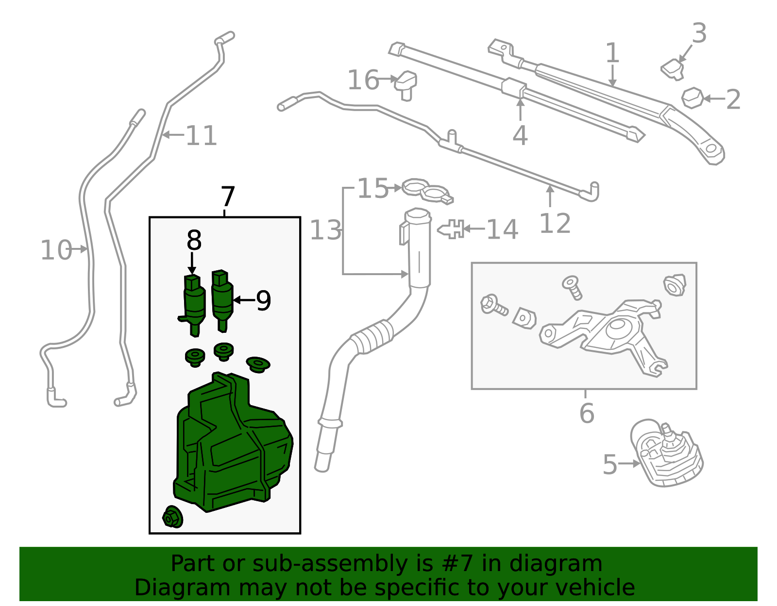 42741878 - High-Quality Windshield Washer Solvent Container for ...