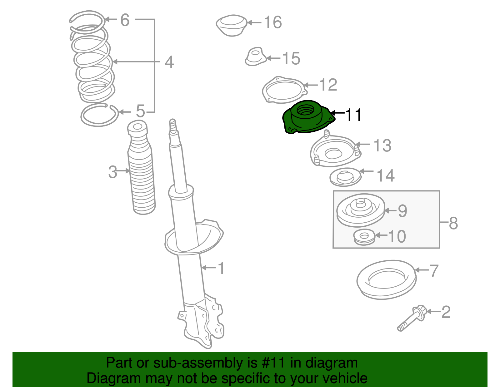 54320-2W100 - Upper Insulator 1999-2003 Infiniti QX4 | Infiniti of ...