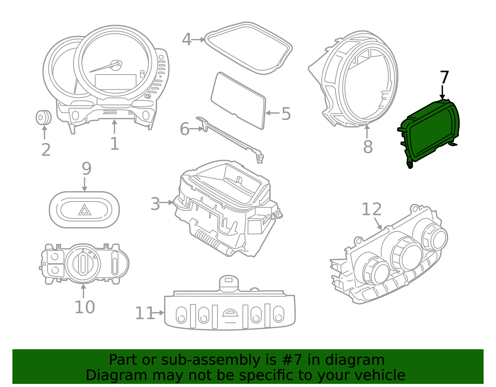 65-50-5-A47-7D0 - Display System | BMWPartsHub