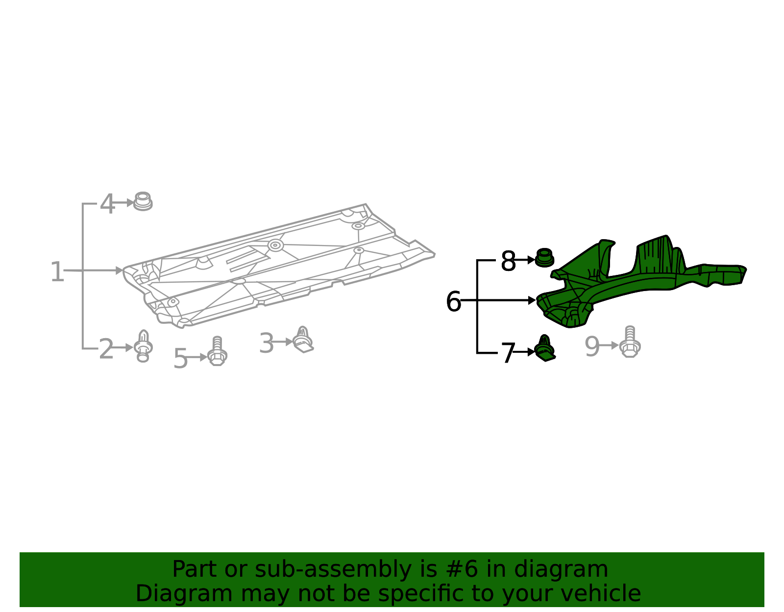 2019-2025 Toyota Corolla Side Cover 58390-12010 | OEM Parts Online