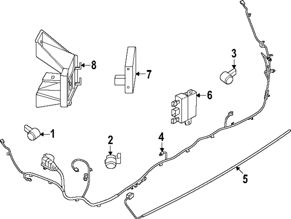 2024-2025 Lincoln Nautilus Sensor R2TZ-14F680-D | Ford OEM Parts Outlet
