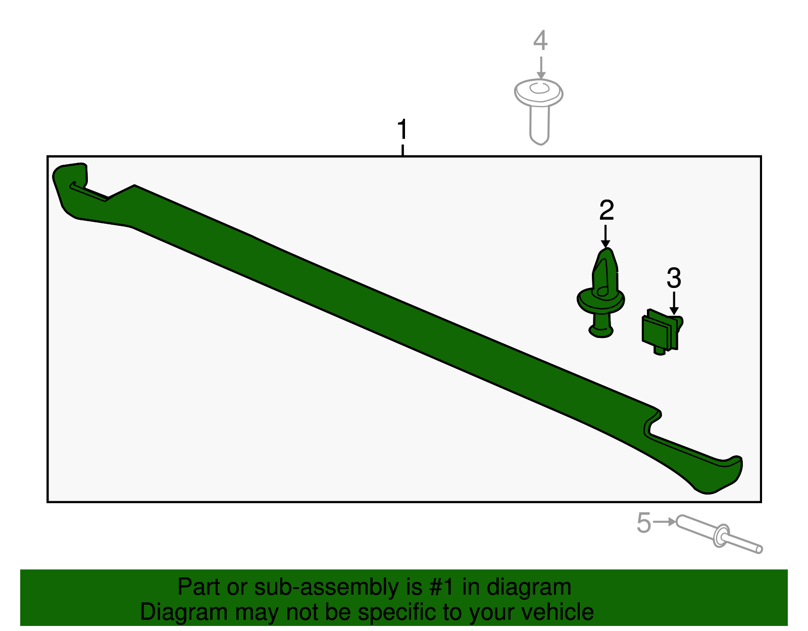 2000-2007 Chevrolet Monte Carlo Charcoal Driver Side Rocker Panel ...