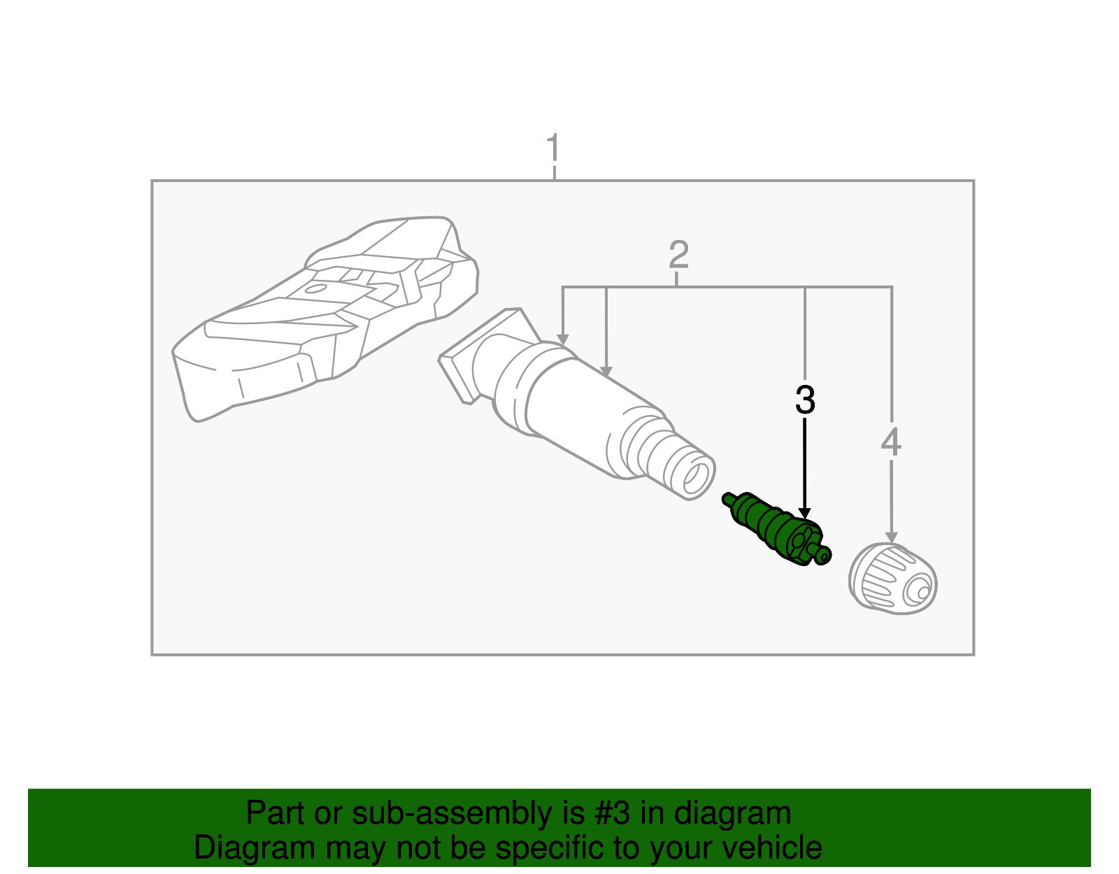 Genuine BMW 36-14-6-867-031 | TPMS Sensor Valve | FREE Shipping on Most ...