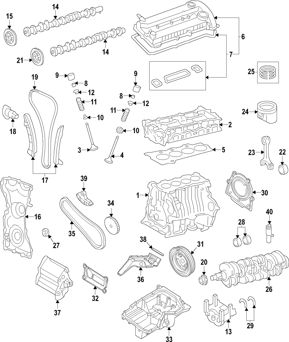 2020-2024 Ford Piston LX6Z-6108-E | Ford OEM Parts Outlet