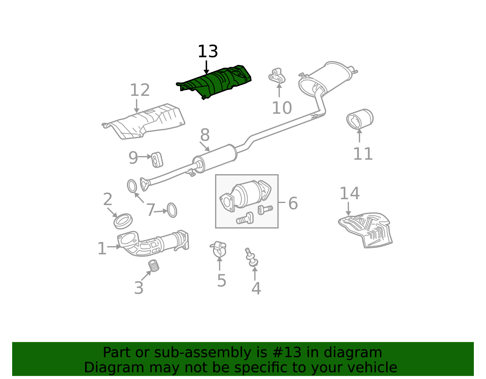 74602-TA0-A00 - Heat Shield 2008-2010 Honda Accord | Honda Acura Parts ...