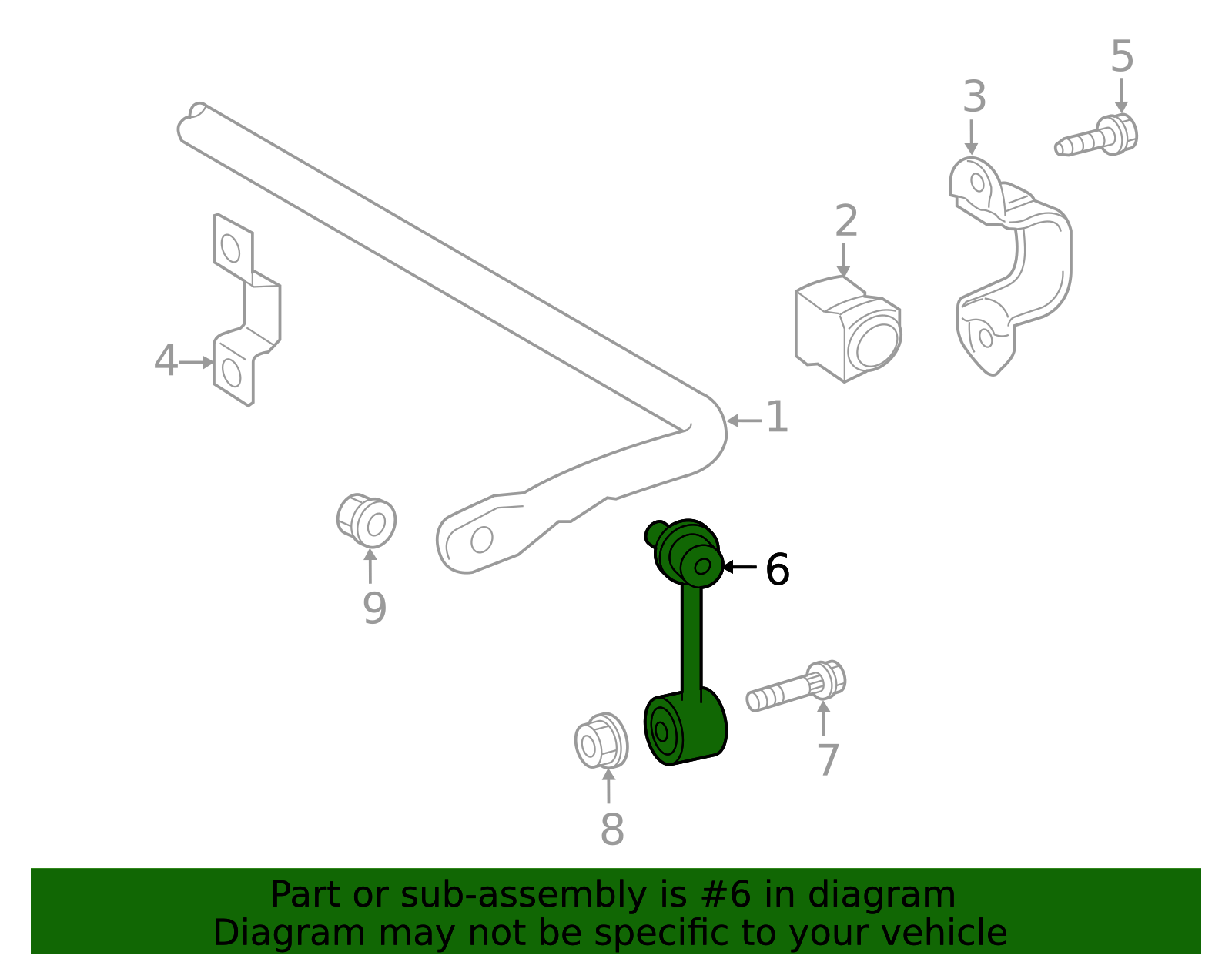 48830-0R030 - Stabilizer Link 2019-2025 Toyota | Toyota San Diego Parts