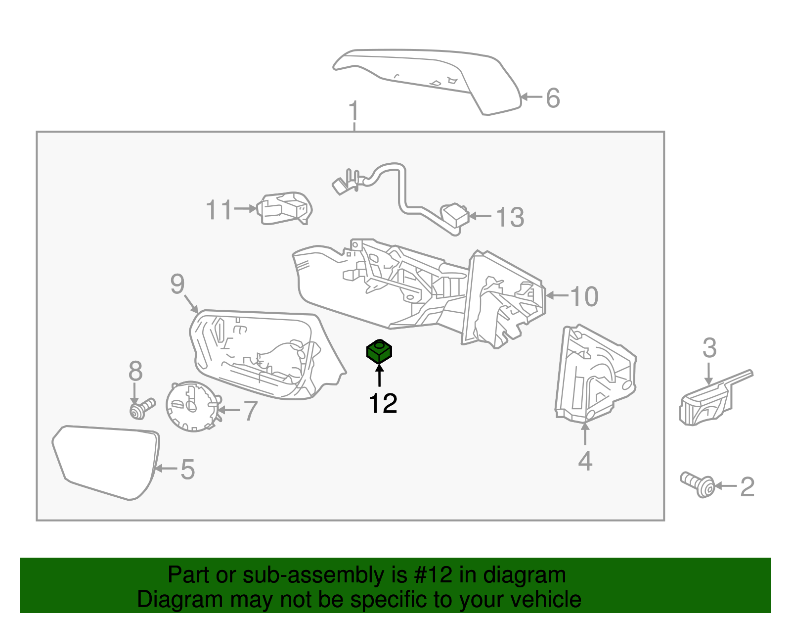 2019-2025 GM Rearview Driver Information Camera 84891664 | Capital ...