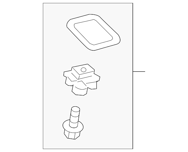 86769-0C010 - 2020-2024 Toyota - Antenna Housing | Nucar Toyota Parts