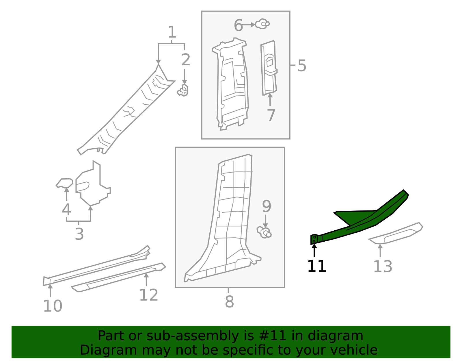 Door Sill Plate 67918-30260-C0 - Genuine Toyota Protection | AutoNation ...