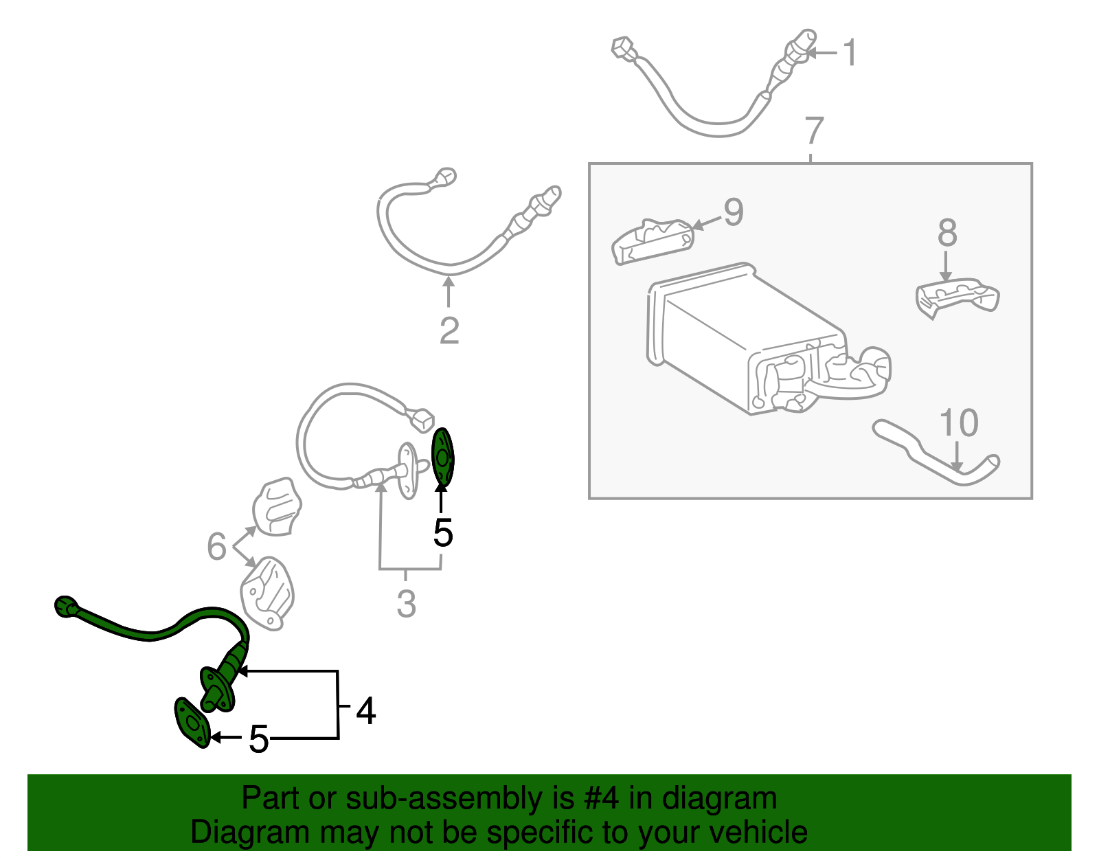 89465-09320 - Oxygen Sensor 2001-2004 Toyota | Toyota San Diego Parts