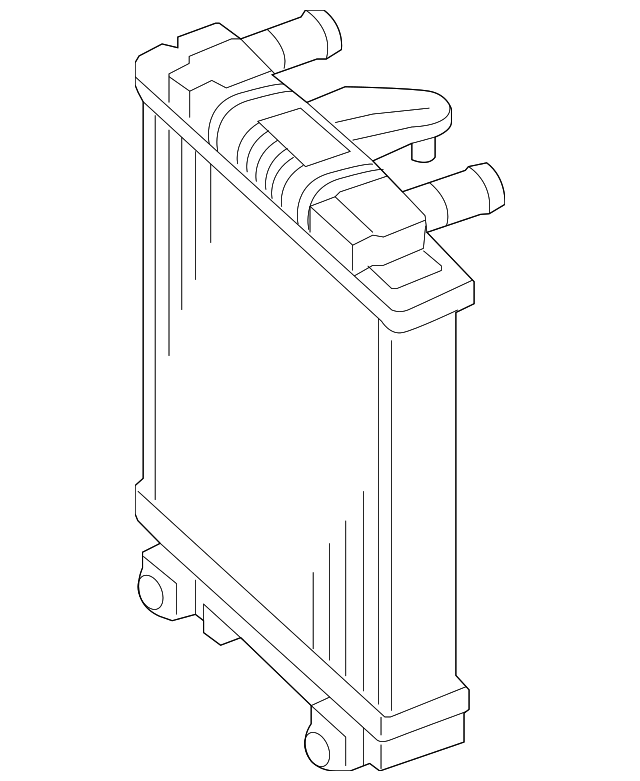 2013-2018 Audi A8 Quattro Radiator 4H0-121-251-C | OEM Parts Online