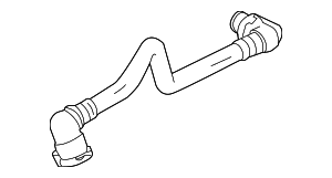 17227634582 - 2012-2016 BMW Outlet Tube (17-22-7-634-582) | BMW of ...