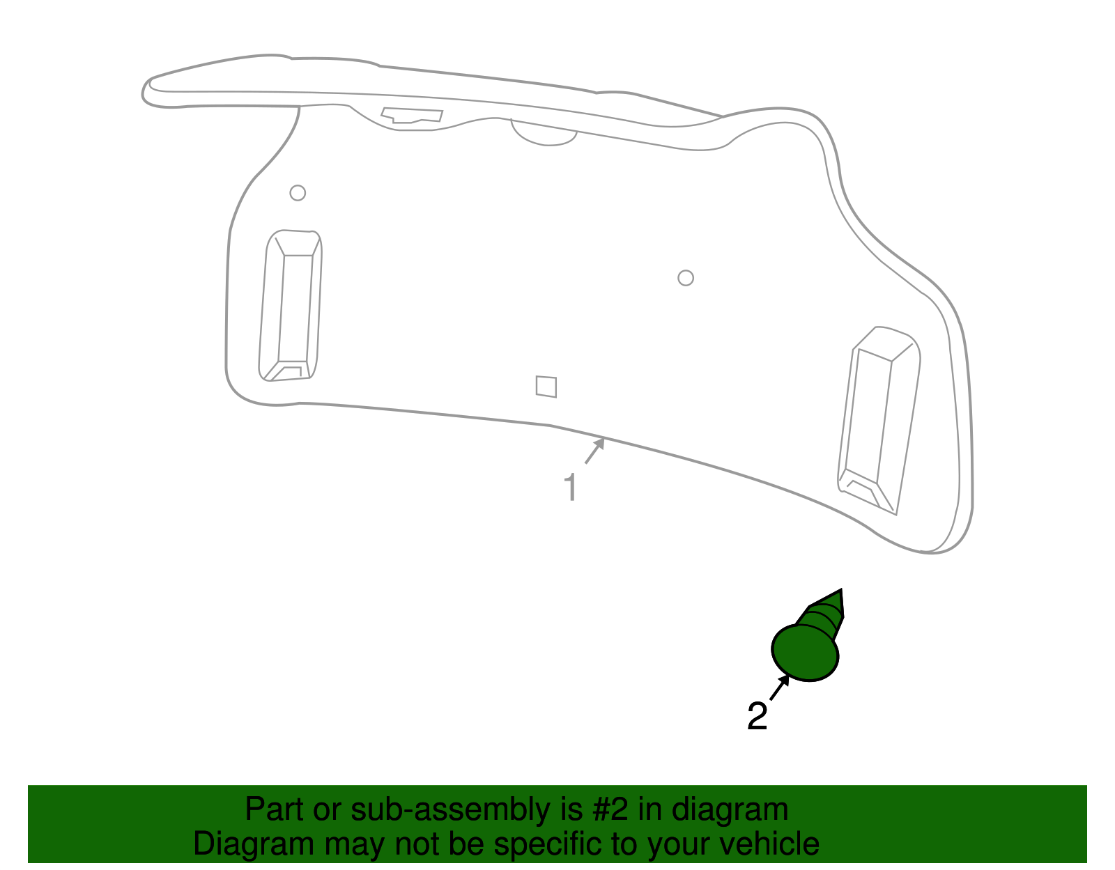 2004-2025 GM Push-Pin 11612035 | TascaParts.com