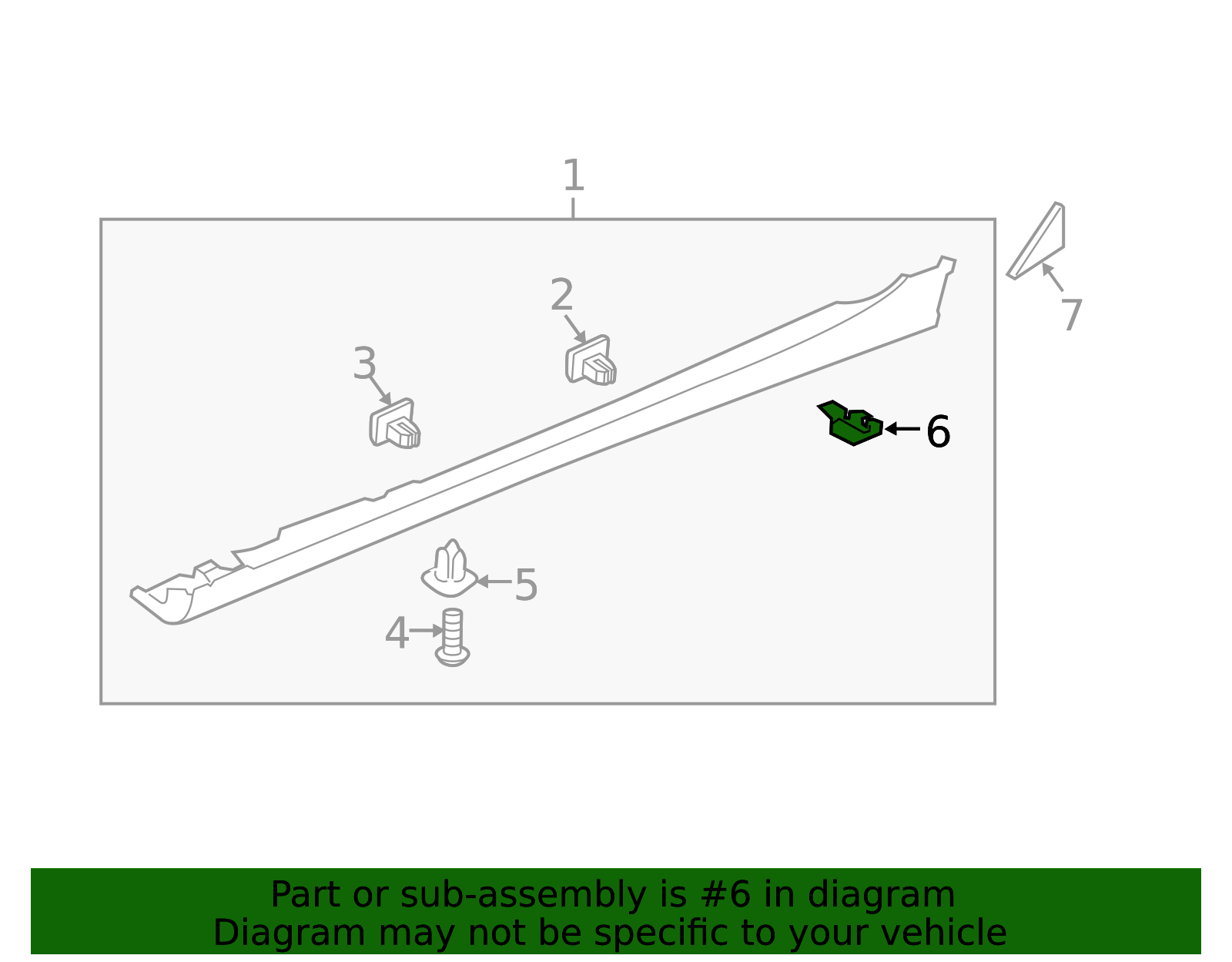 2011-2015 Hyundai Sonata Stone Deflector 87766-3S000 | MotorMotor
