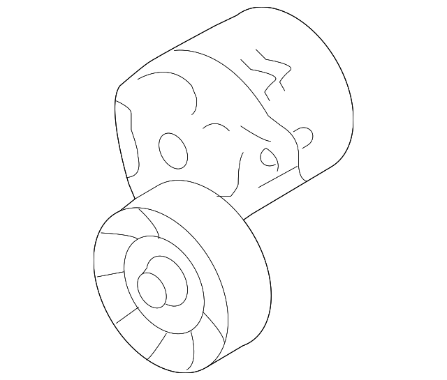 23769AA100 - Belt Tensioner - 2019-2021 Subaru Forester | World OEM ...