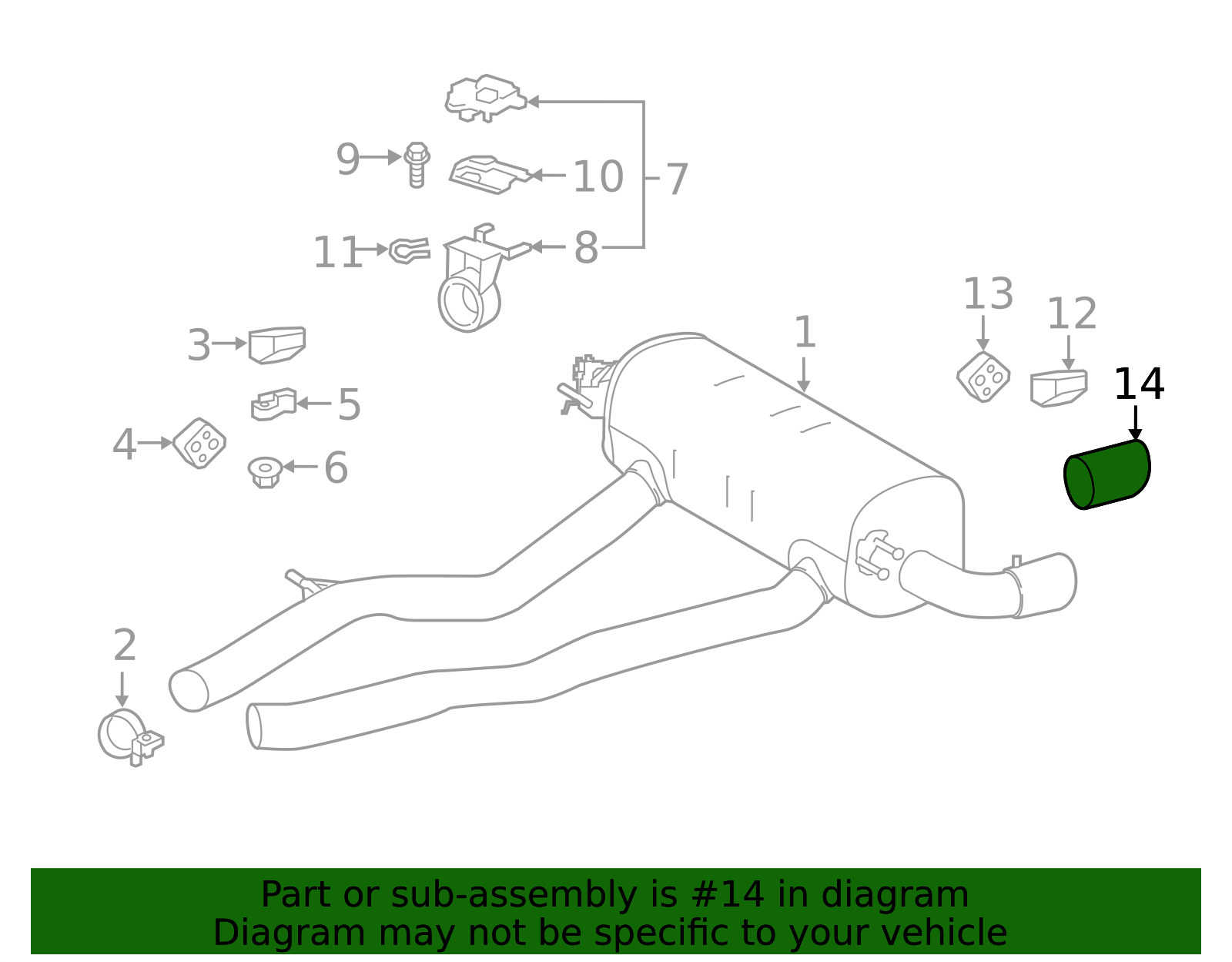 2020-2025 Toyota GR Supra Tail Pipe Extension 17448-WAA01 | Toyota ...