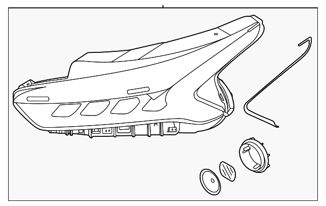 92101-L3000 - Composite Assembly 2021-2024 Kia K5 | Genuine Kia Parts