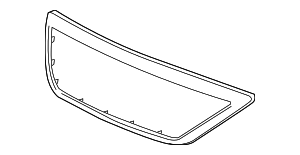 71122-SHJ-A01 - Grille Surround 2005-2007 Honda Odyssey | Honda Parts ...
