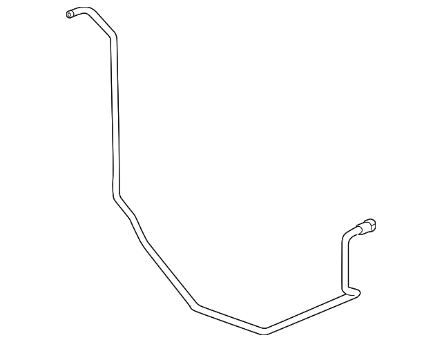2017-2025 GM Automatic Transmission Auxiliary Fluid Cooler Outlet Line ...