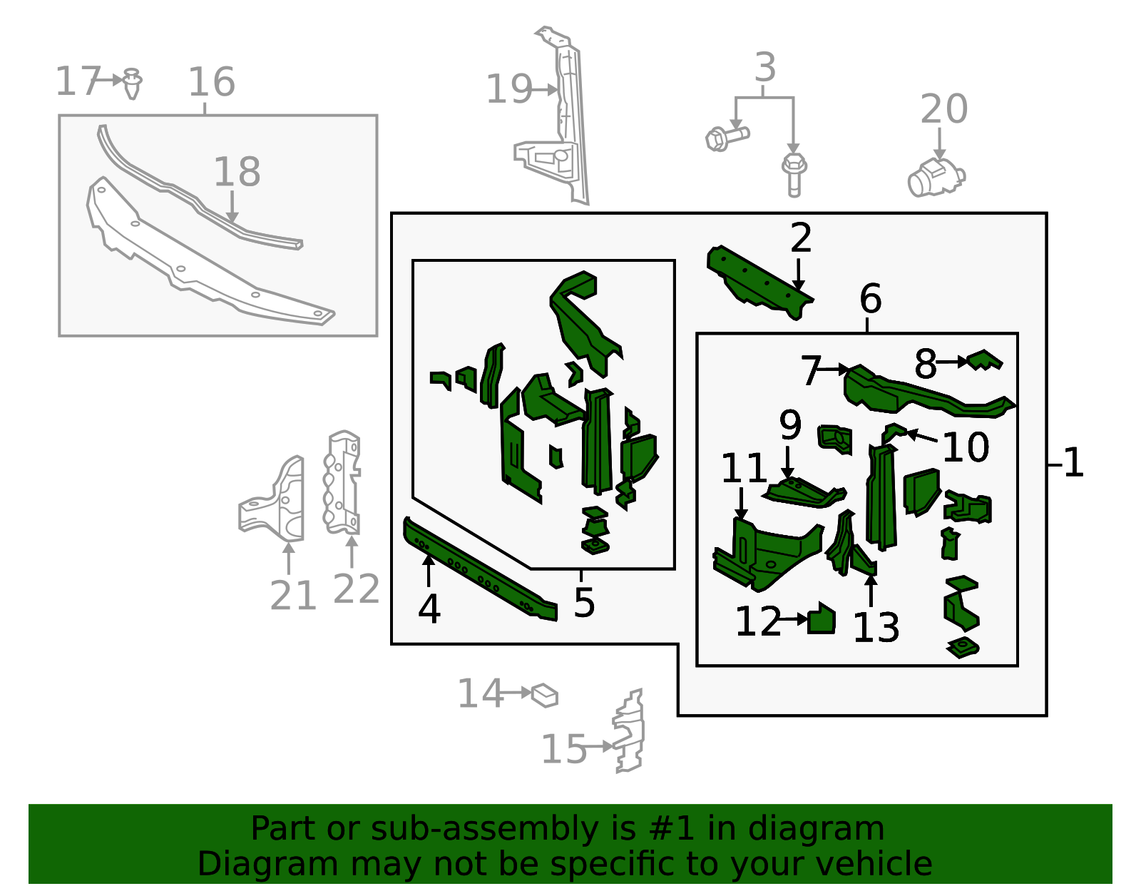 Radiator Support Panel 53201-60330 | OEM Parts Online