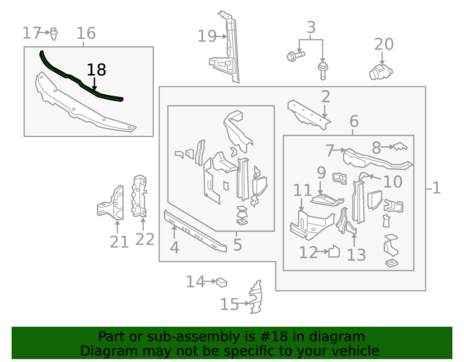 2016-2021 Toyota Land Cruiser Weatherstrip 53381-60150 | MotorMotor