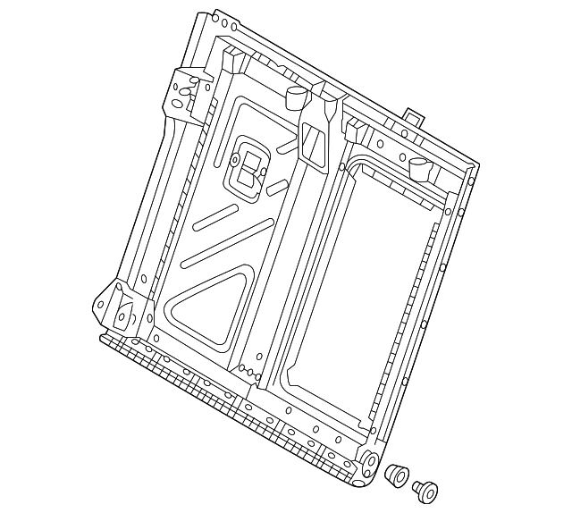 11A-885-502-A-CA9 - 2021-2024 Volkswagen ID.4 - Seat Back Frame | Quick ...