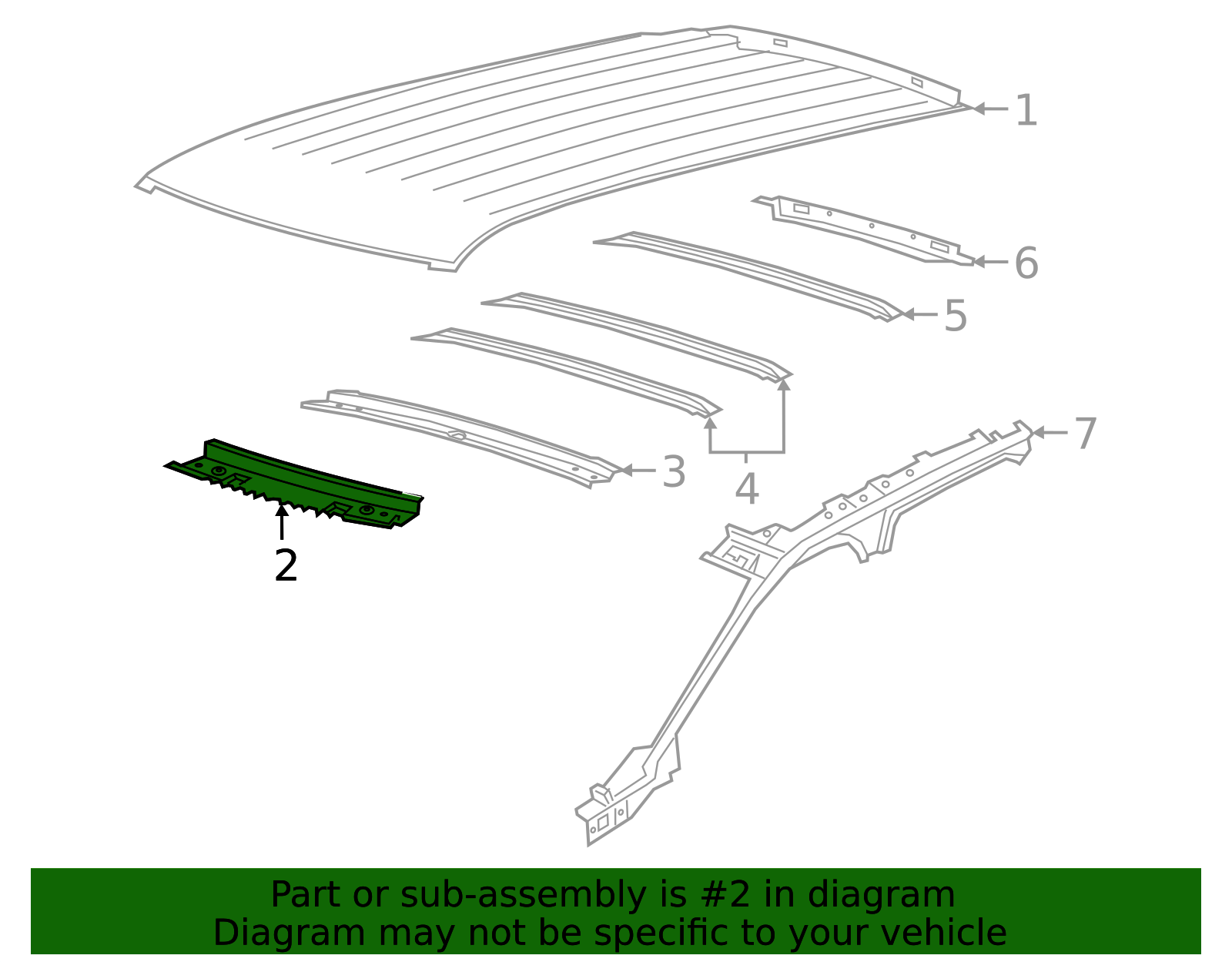 Roof Header Panel - Structural OEM Fitment | AutoNation Parts