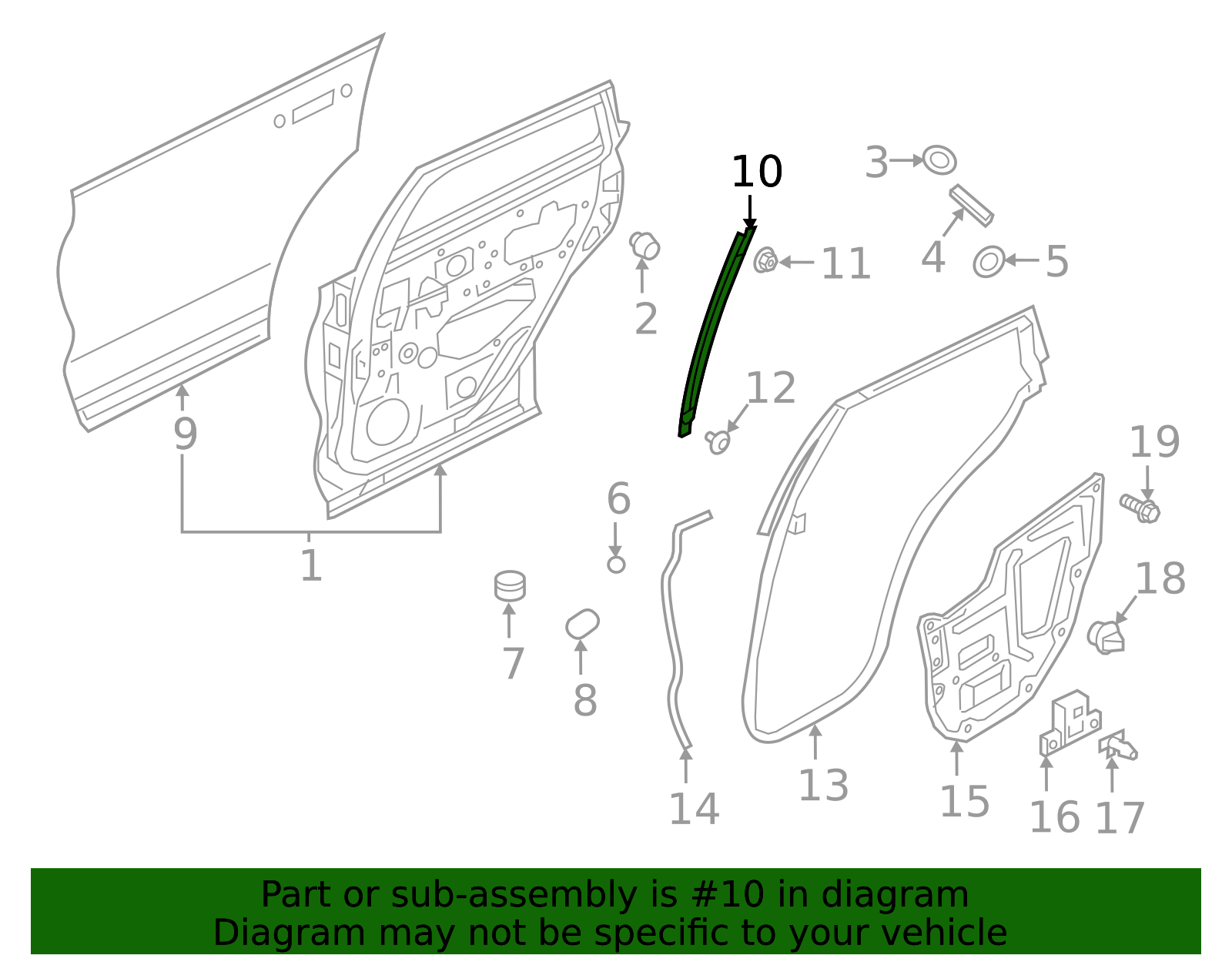 2019-2020 Infiniti QX50 Outer Sash 82217-5NA0A | Infiniti of Nashua