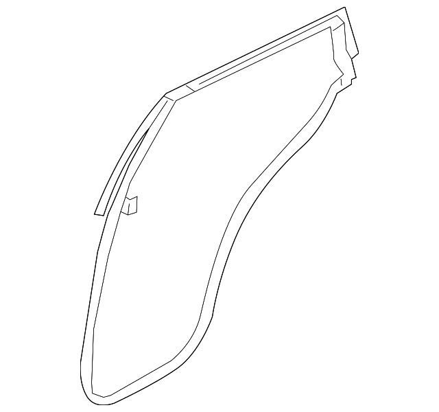 2019-2020 Infiniti QX50 Door Weather-Strip 82831-5NA0A | Faulkner ...