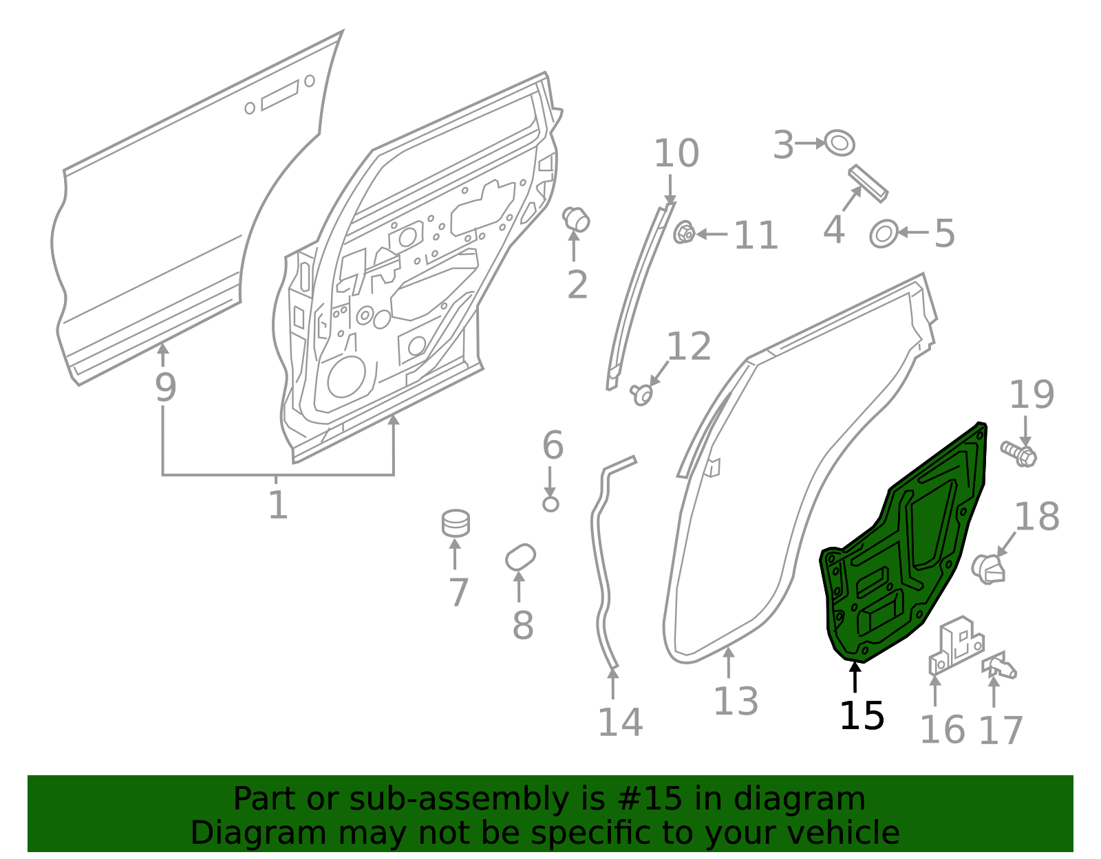 82145-5NA0A - High-Quality Door Panel Carrier for 2019-2025 INFINITI ...